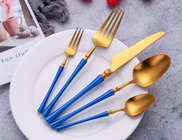 High Quality 18/8 Stainless Steel Flatware/Cutlery/Silverware Set/Dinnerware Blue Color